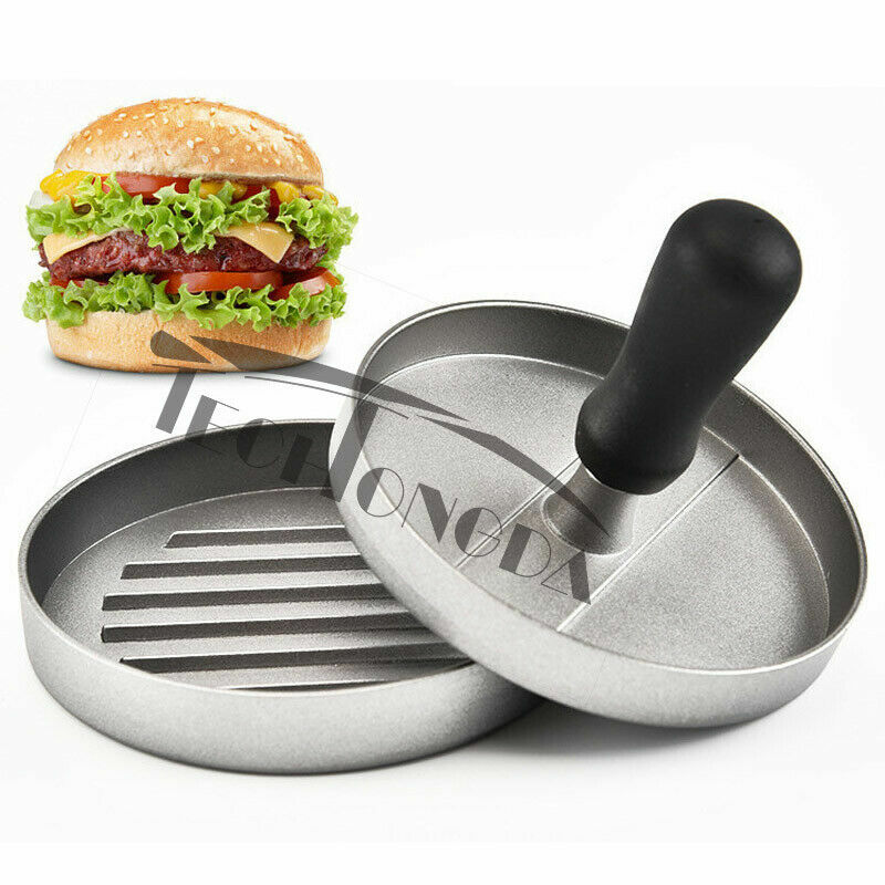 Non-Stick Stuffed Burger Press Hamburger Patty Molds Maker Tool Beef ...