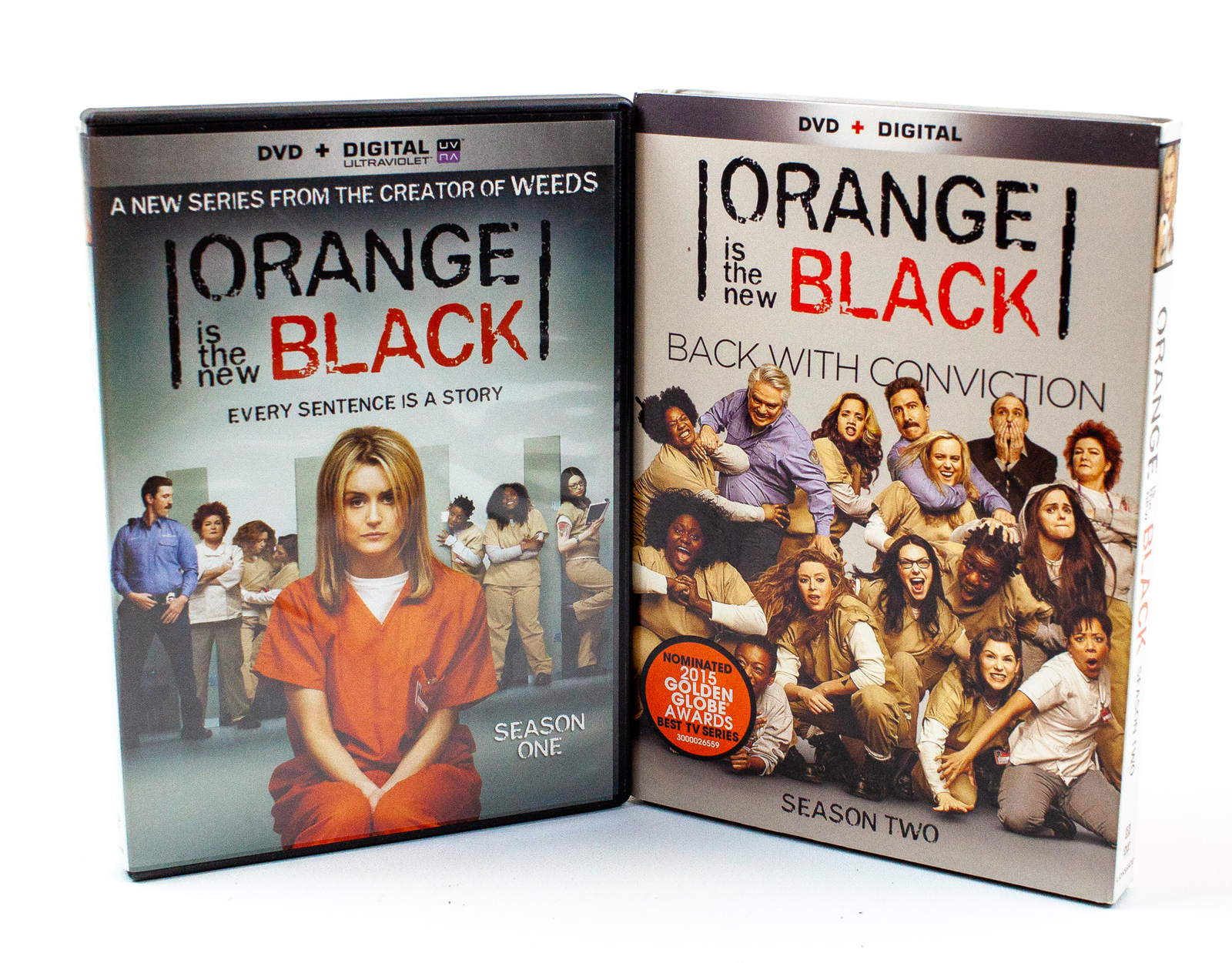 Orange is the New Black OITNB: Seasons 1 & 2 DVD Box Sets | USED Y | eBay