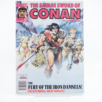 SAVAGE SWORD OF CONAN #179 1990 Curtis 8.0 Earl Norem Cover Art * | eBay