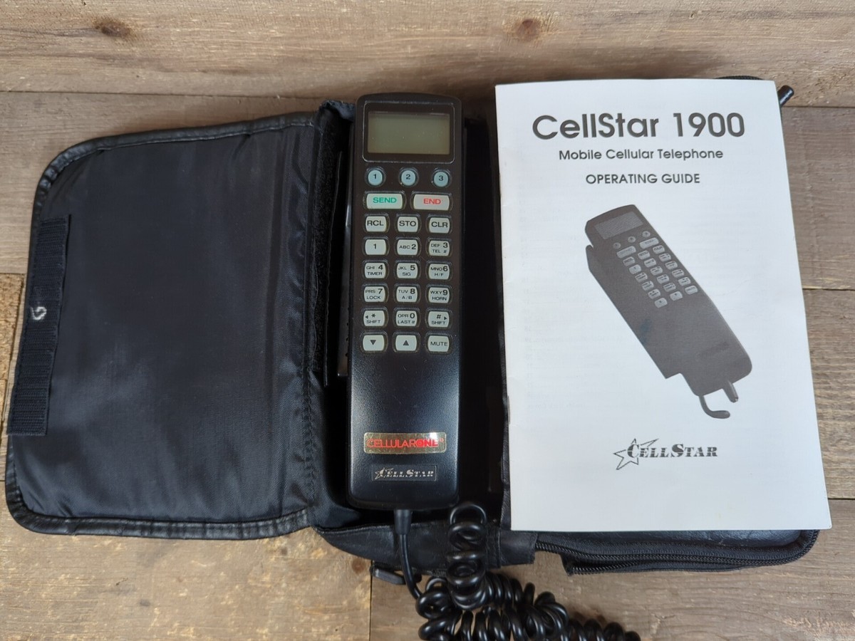 Car Cell Phone 1990s