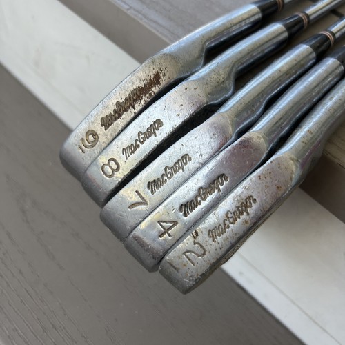 Jack Nicklaus MacGregor Autograph 809 Golf Clubs 2 3 7 8 9 Steel Shaft ...