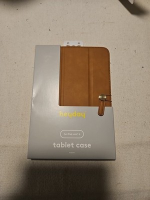 Apple iPad Mini 6 Folio Faux Leather Case - heyday Brown | eBay