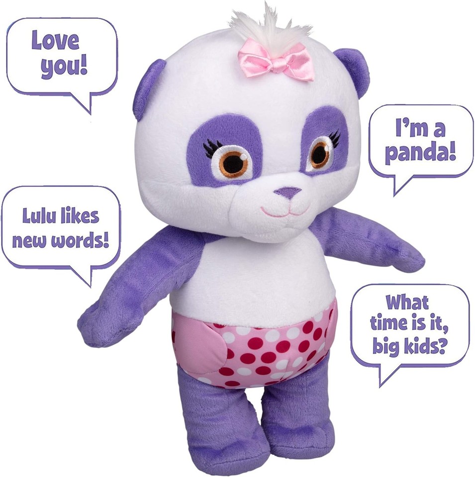 Word Party Talking 12 Inch Baby Lulu Plush - Press Lulu's Tummy to Hear ...