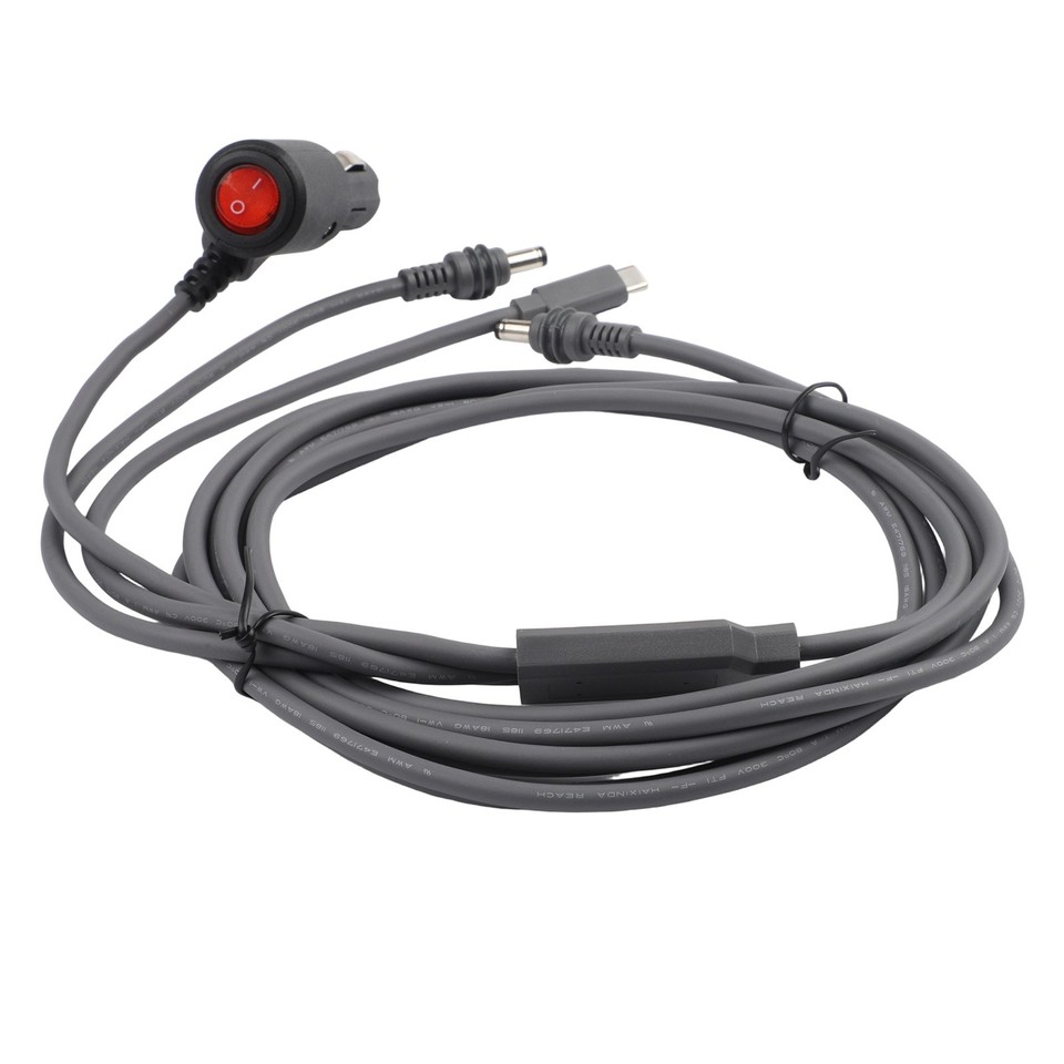 3 in 1 DC Power Cable Extension for Starlink For Mini Dish Antenna ...