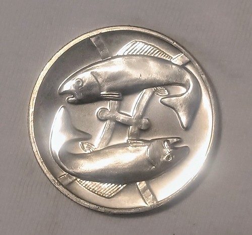 1983 Zodiac Pisces Sign Tentex 1 oz .999 Silver Round | eBay