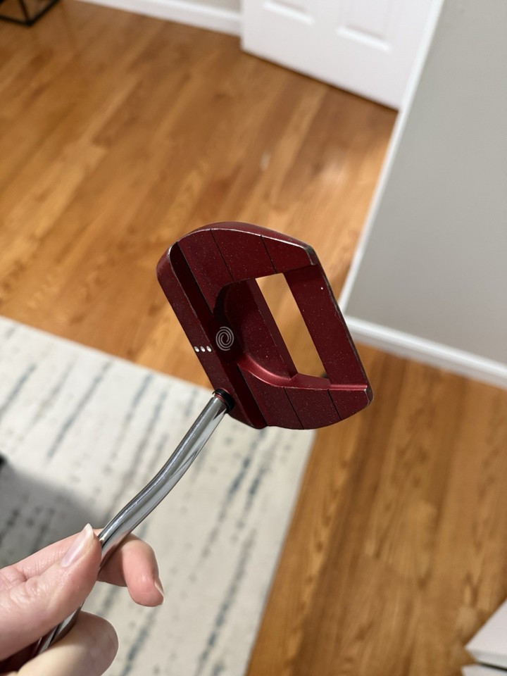 Odyssey O-Works Red Jailbird Mini 34" Putter Good | eBay