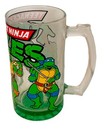 Huge Large Heavy 9 In TMNT Teenage Mutant Ninja Turtles Glass Mug Stein ...