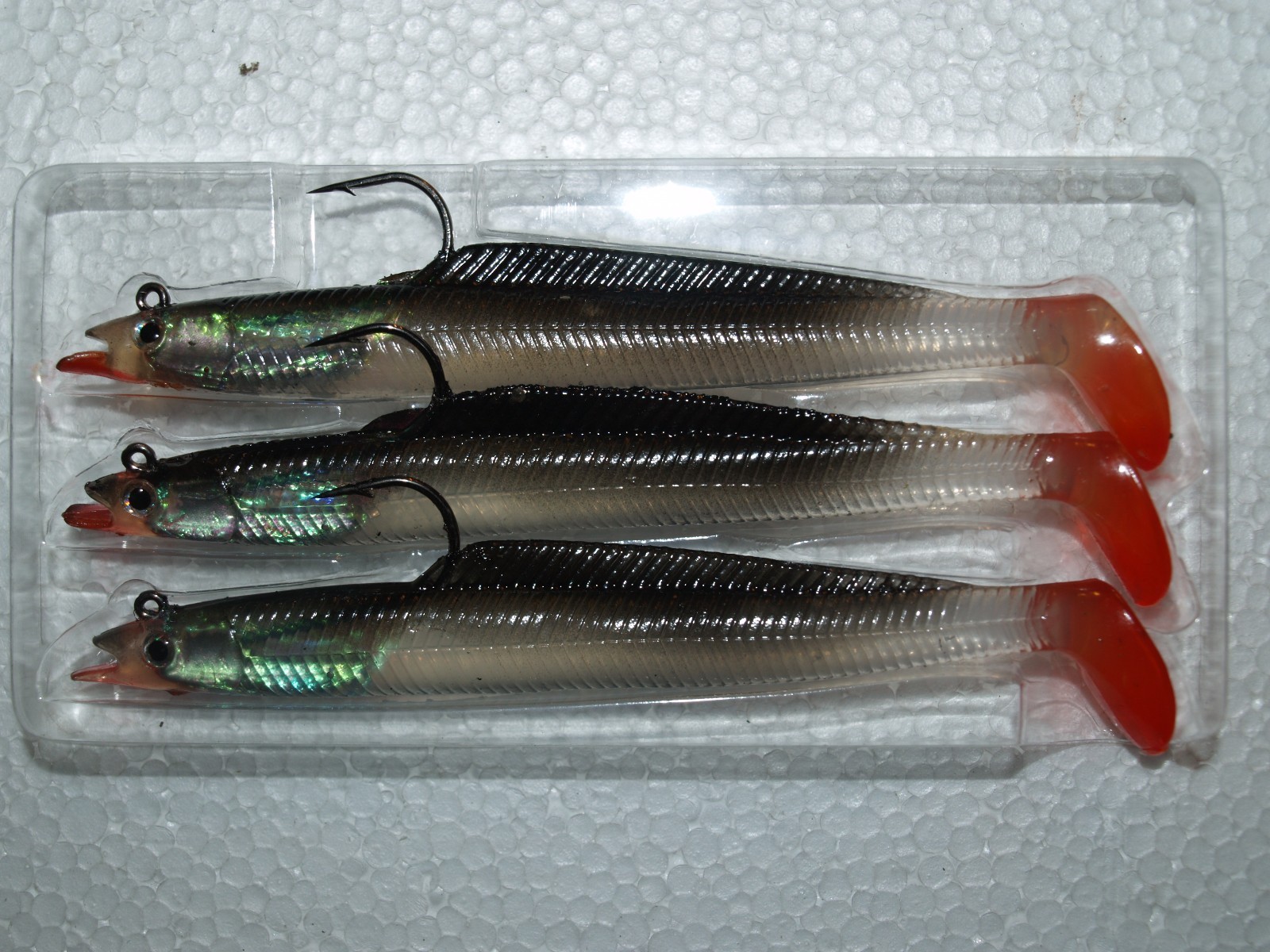 NOT Sidewinder But, RAGE EELS sand eels, soft plastic lures, pollock ...