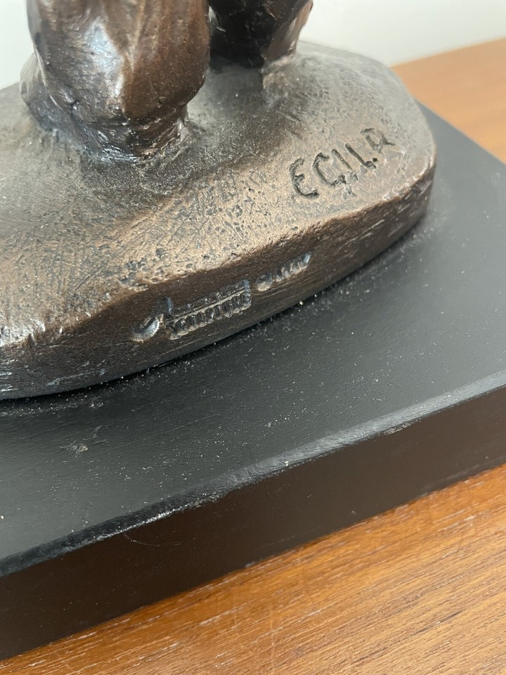 Vintage Tiger Woods Sculpture Austin Sculpture by Ecila Alice Heath ...