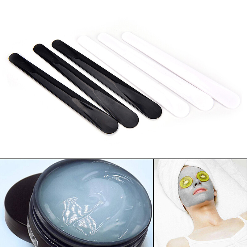 10Pcs Plastic Facial Mask Mixing Spatulas Spoon Stick Cosmetic Makeup ...