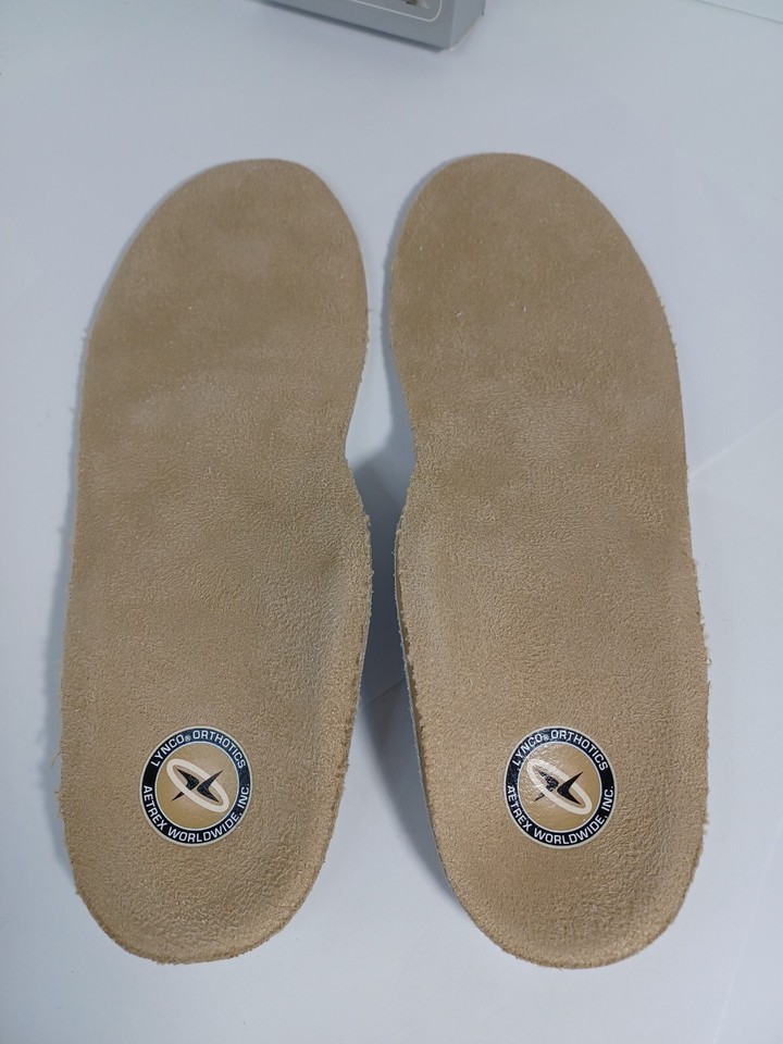 LYNCO ORTHOTICS BY AETREX MENS L600 ARCH SUPPORT FOR CASUAL SERIES ...