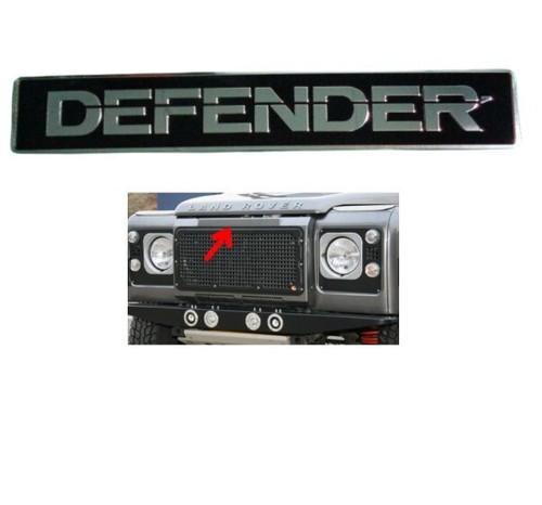 Brand New Land Rover Defender Front Grille Emblem Badge Free Shipping ...