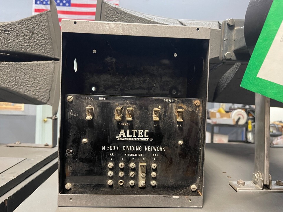Pair Altec A-5 Speakers w/ 288 HF , 515B LF, 1005 HF Horn, Crossovers ...