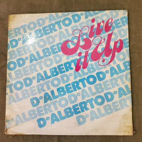 Alberto - Live It Up 12" Vinyl mini album Sealed, Love People Records ...