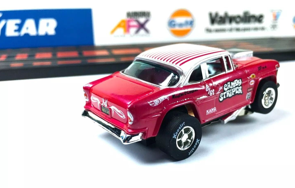 Ho Slot Cars, 55 Chevy Race Car, Autoworld Ultra G/ AFX Type, All New ...