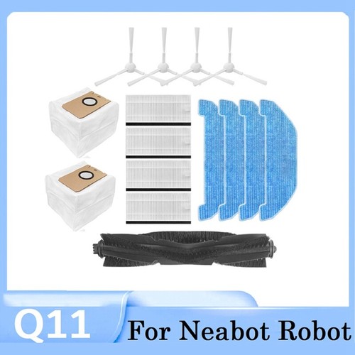 15Pcs Accessories Kit for Q11 Robot Vacuum Cleaner Parts Washable9120 ...