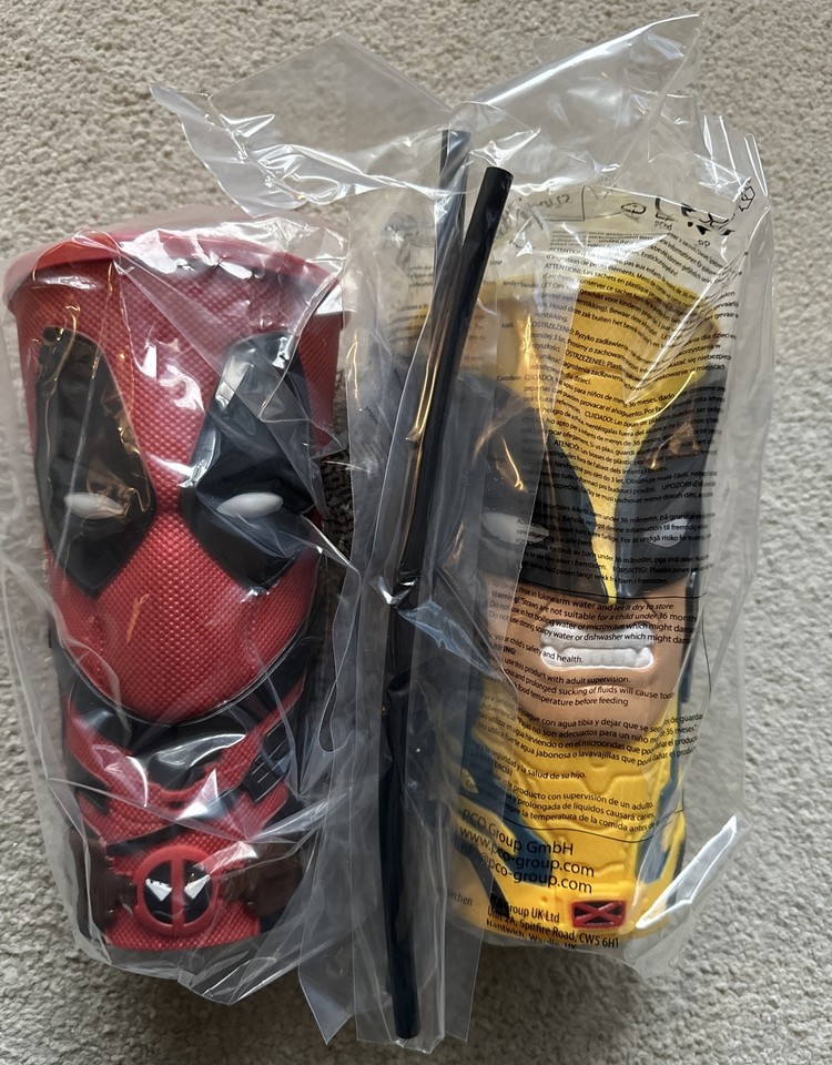 Deadpool And Wolverine Gripper Cup Set AMC exclusive Sold Out | eBay