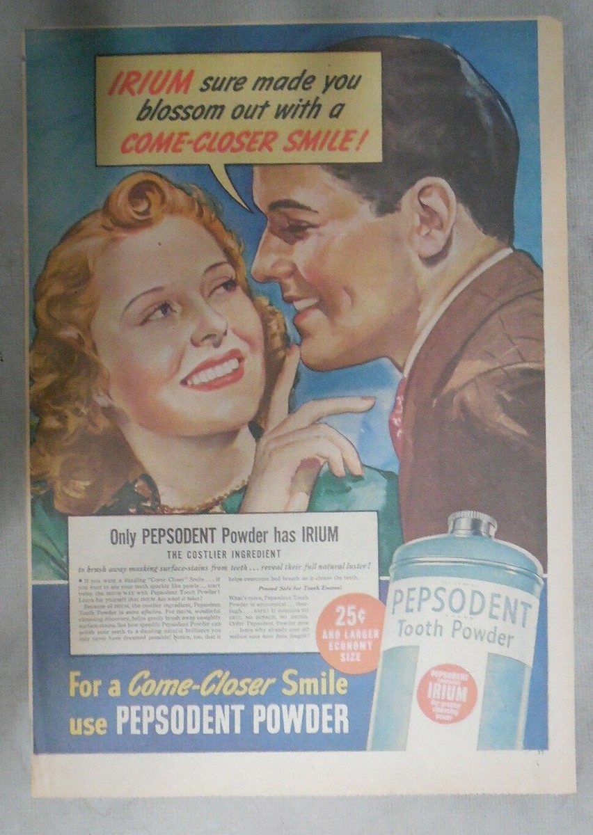 Pepsodent Advertisement
