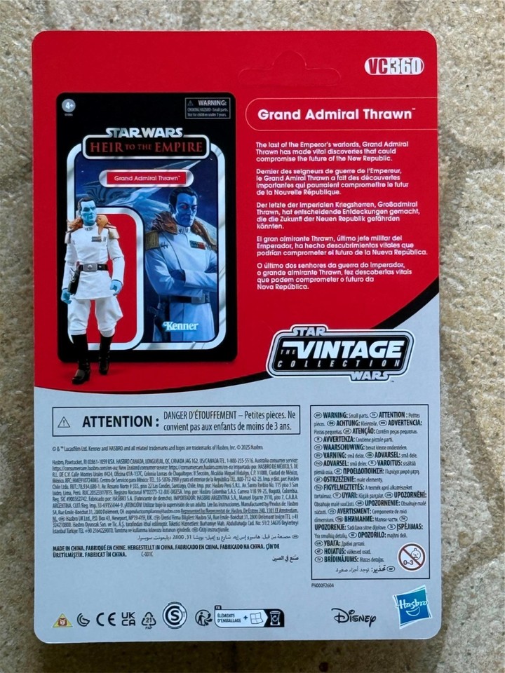Grand Admiral Thrawn Heir to the Empire VC360 VINTAGE Collection Star ...