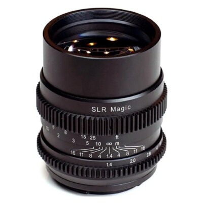 SLR Magic CINE 75mm F/1.4 Camera Cinema Lens for Sony E Mount | eBay ...