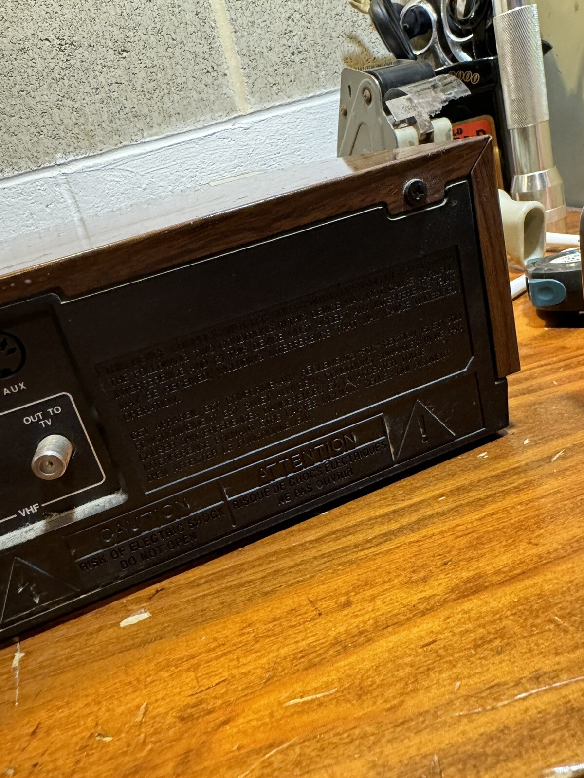 Vintage Quasar Model VH5245XW (1984) Parts Or Repair | eBay