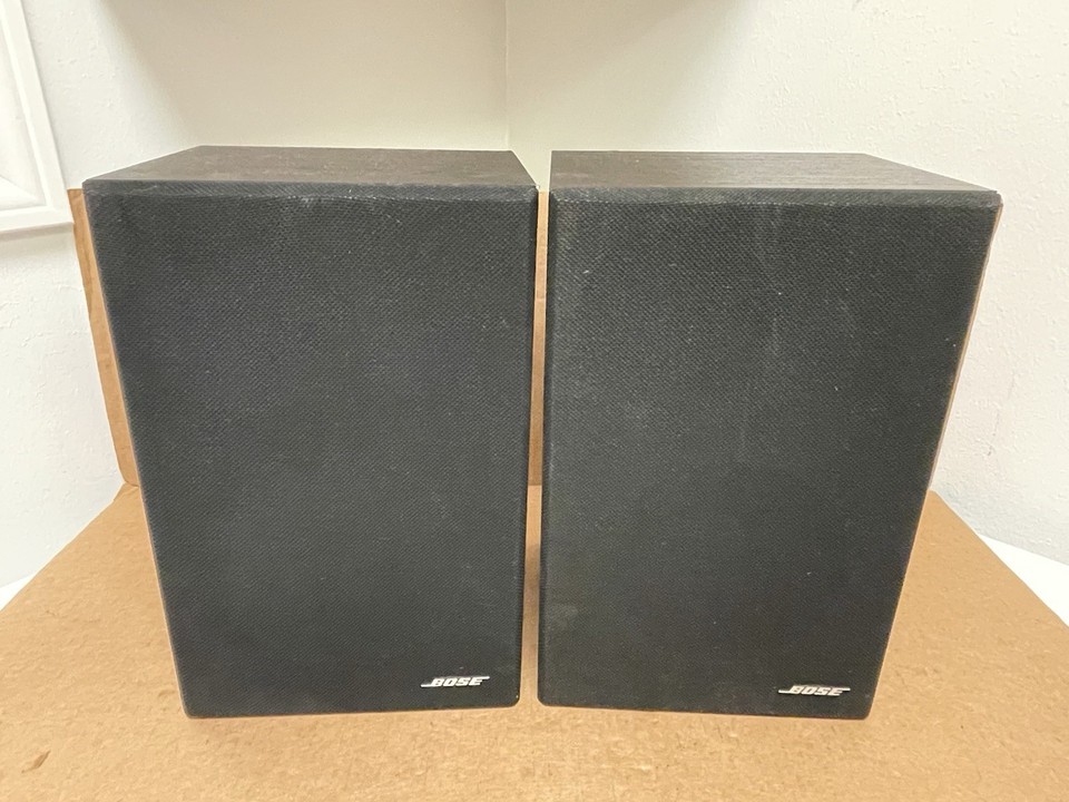 Bose Model 21 Main Stereo Compact Bookshelf Speaker System Pair Made in ...