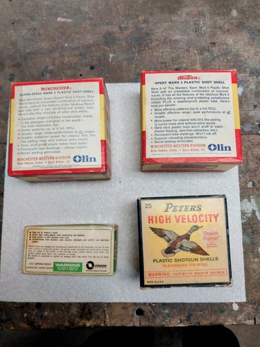 vintage Original shotgun shell boxes Lot Of 4 | eBay