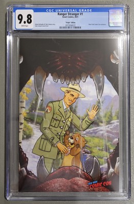 Ranger Stranger #1 (2021 Scout Comics) CGC 9.8 NYCC Exclusive Virgin ...