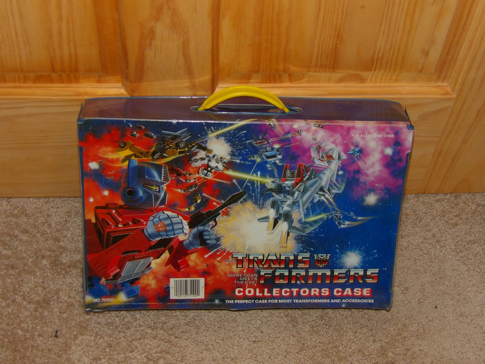 TRANSFORMERS G1 CASE AND LARGE LOT OF TRANSFORMERS ACCESSORIES ORIGINAL ...