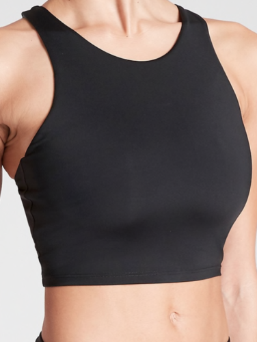 Athleta D-DD Conscious Crop Bikini Top-XS-NWT-Black | eBay