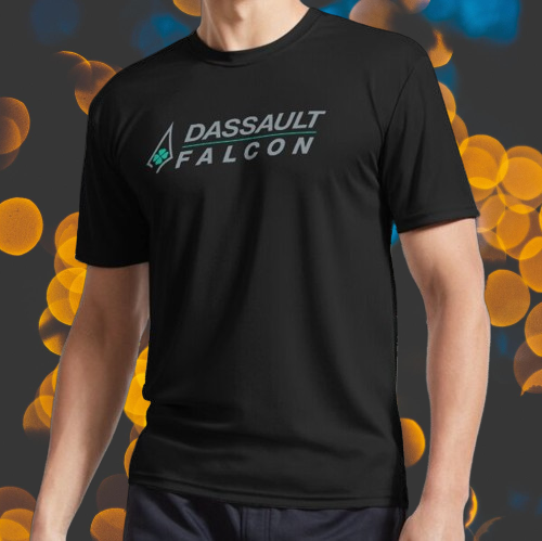New Shirt Dassault Falcon Logo T-Shirt Funny American Usa Unisex Size S ...