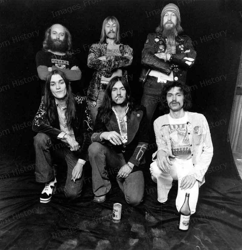 8x10 Print Hawkwind Dave Brock Tim Blake Richard Chadwick Niall Hone # ...