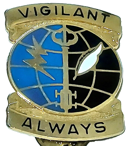 Army DUI Crest Security Agency V-21 Vanguard Lapel Pin | eBay