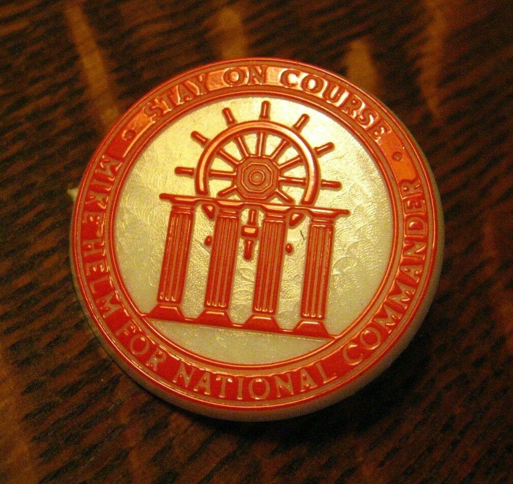 Mike Helm American Legion Lapel Pin - National Commander Election ...