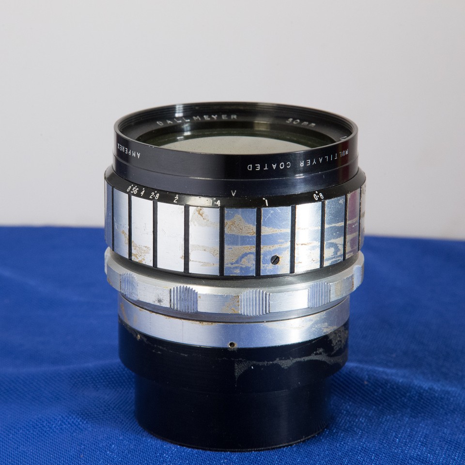 Extremely rare Dallmeyer 50mm f0.8 lens | eBay