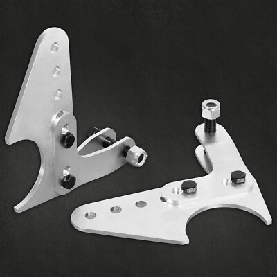 Universal Coilover Shock Mount Kit Adjustable Brackets For 3" Axle ...