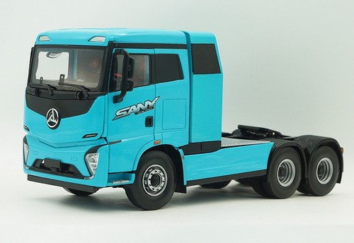 1/24 Scale SANY EV Truck Blue Diecast Car Model Collection Gift NIB | eBay