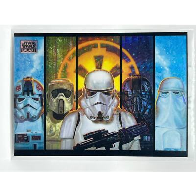2024 Topps Star Wars Galaxy Disciples Of The Empire Prism Refractor 22/ ...