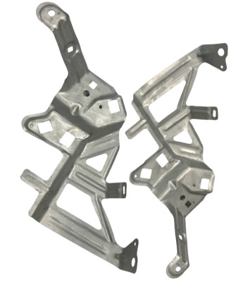 Pair of 2 Fender Supports Front Driver & Passenger Side For Civic 2016 ...