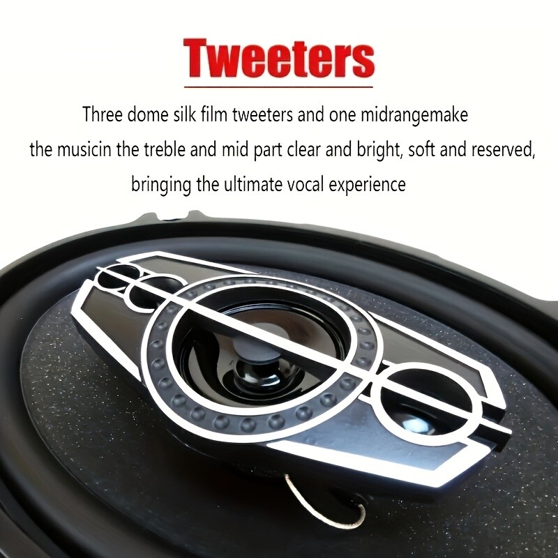 6x9 Inch High-Fidelity Coaxial Car Speaker Full Range Upgrade Car's ...