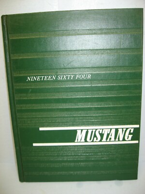 1964 Mustang, Monson High School, Monson, Massachusetts. Yearbook | eBay