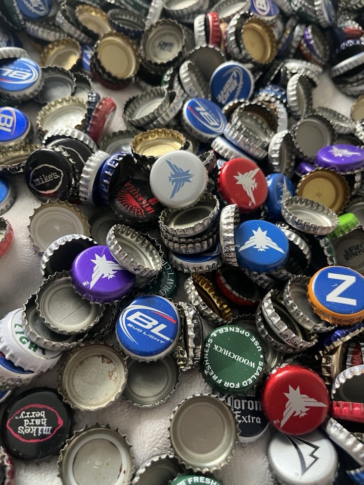 Lot of 1800+ Beer Bottle Caps Mixed Lot - Domestics, IPA's, Craft, No ...