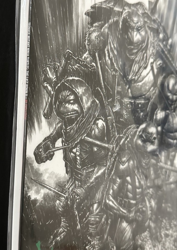 SIGNED MICO SUAYAN TMNT LAST RONIN RE-EVOLUTION #1 C2E2 SKETCH VARIANT ...