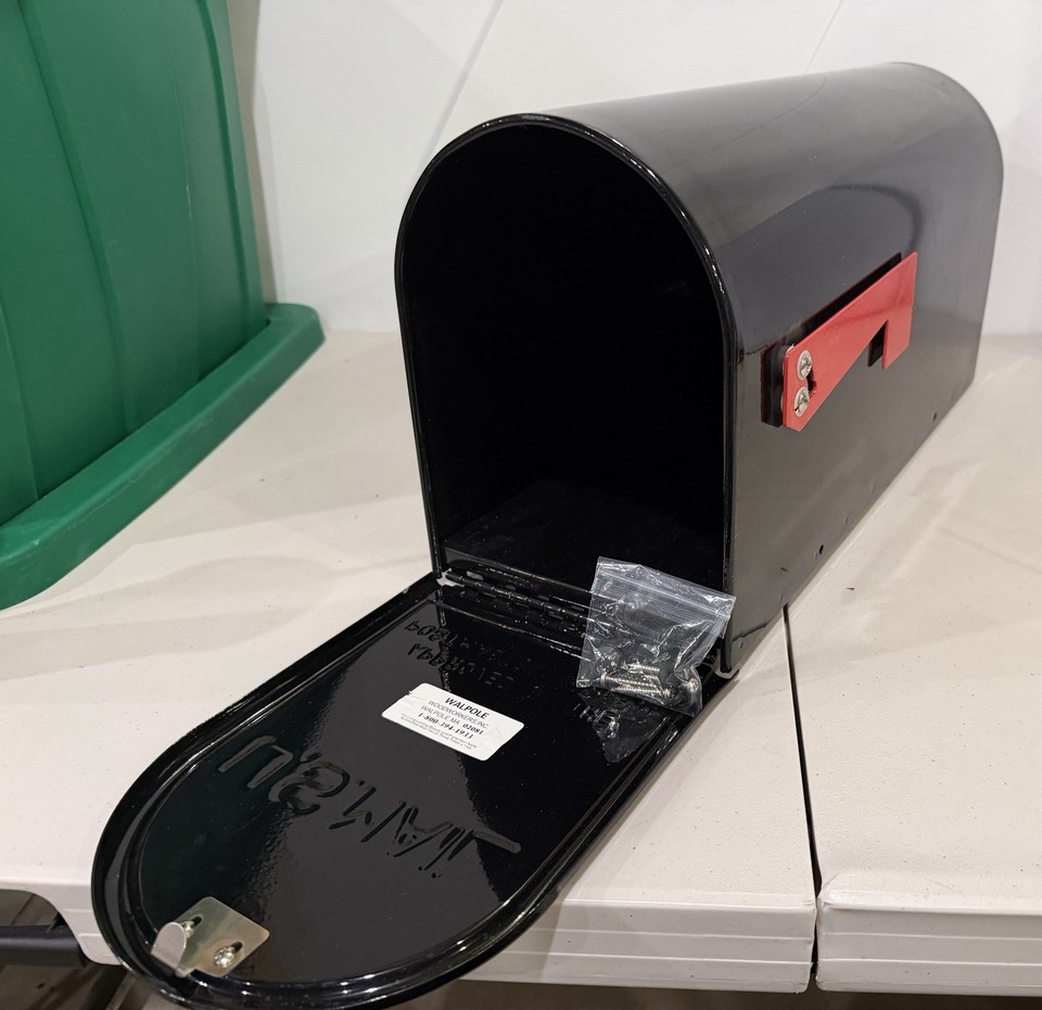 Walpole Outdoors Steel Strongbox Mailbox | eBay
