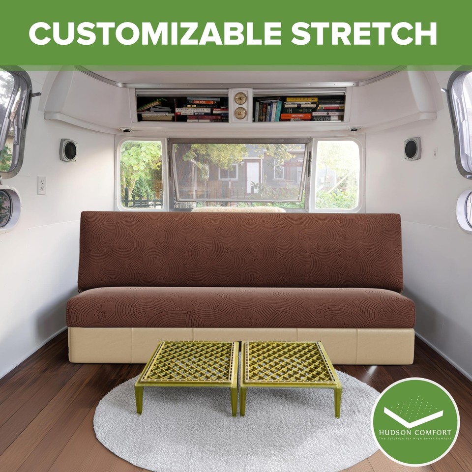 RV Couch Covers for Sofa Bed – 2-Piece Backrest and Seat Covers Ideal for Jac... | eBay