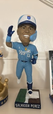 Salvador Perez Salvy Salute Pre-Sell SGA Bobblehead Kansas City Royals ...
