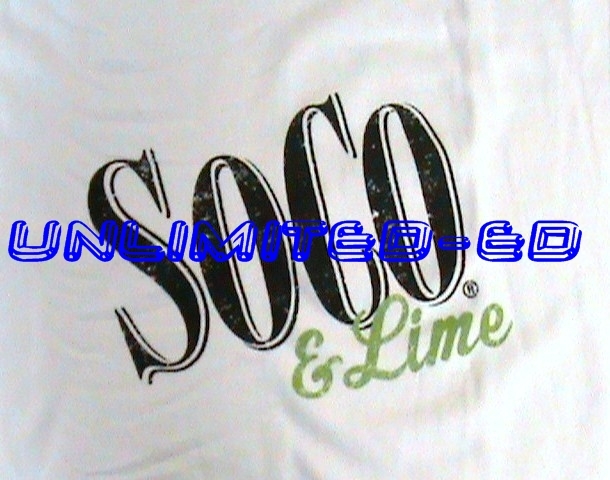 Southern Comfort “SoCo & Lime” Promotional T-Shirt by Hanes XL Brand ...