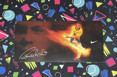 1994 Nike Promo Ronaldo R9 Nazario Brazil PSV Netherlands Rookie RC ...
