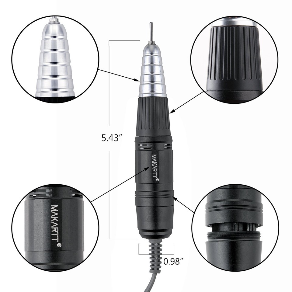 Nail Drill Handpiece for Up200 Machine Professional Electric File ...