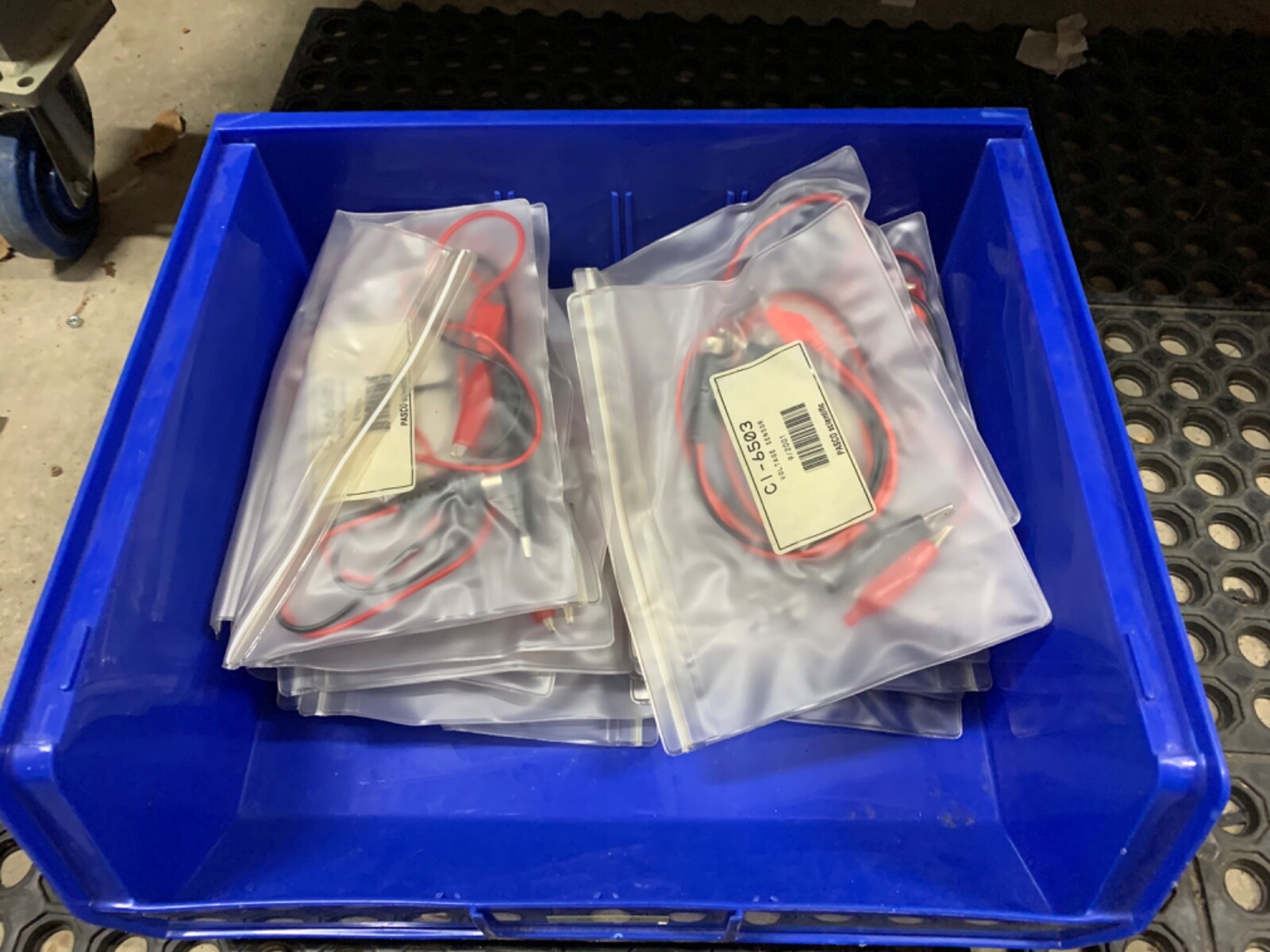 LOT OF 2 Pasco Scientific Voltage Current Sensor (6500) CI-6503 GREAT ...